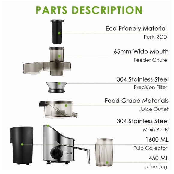 Kitchen | Premium Pje647 Stainless Steel Juice Extractor | Poshmark